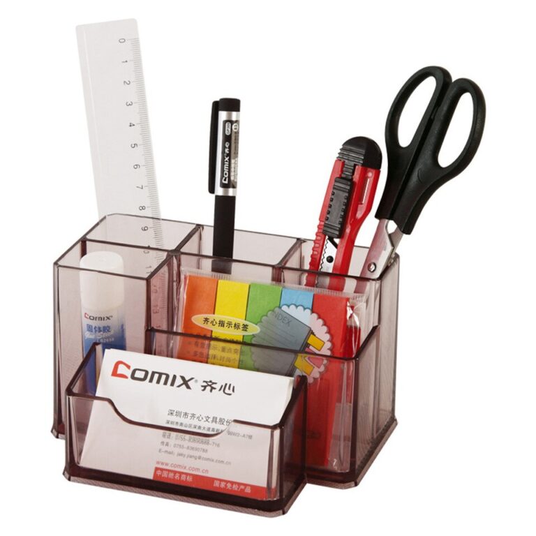 Multi Function Desk Pen Holder - Sumiran Suppliers & Stationary